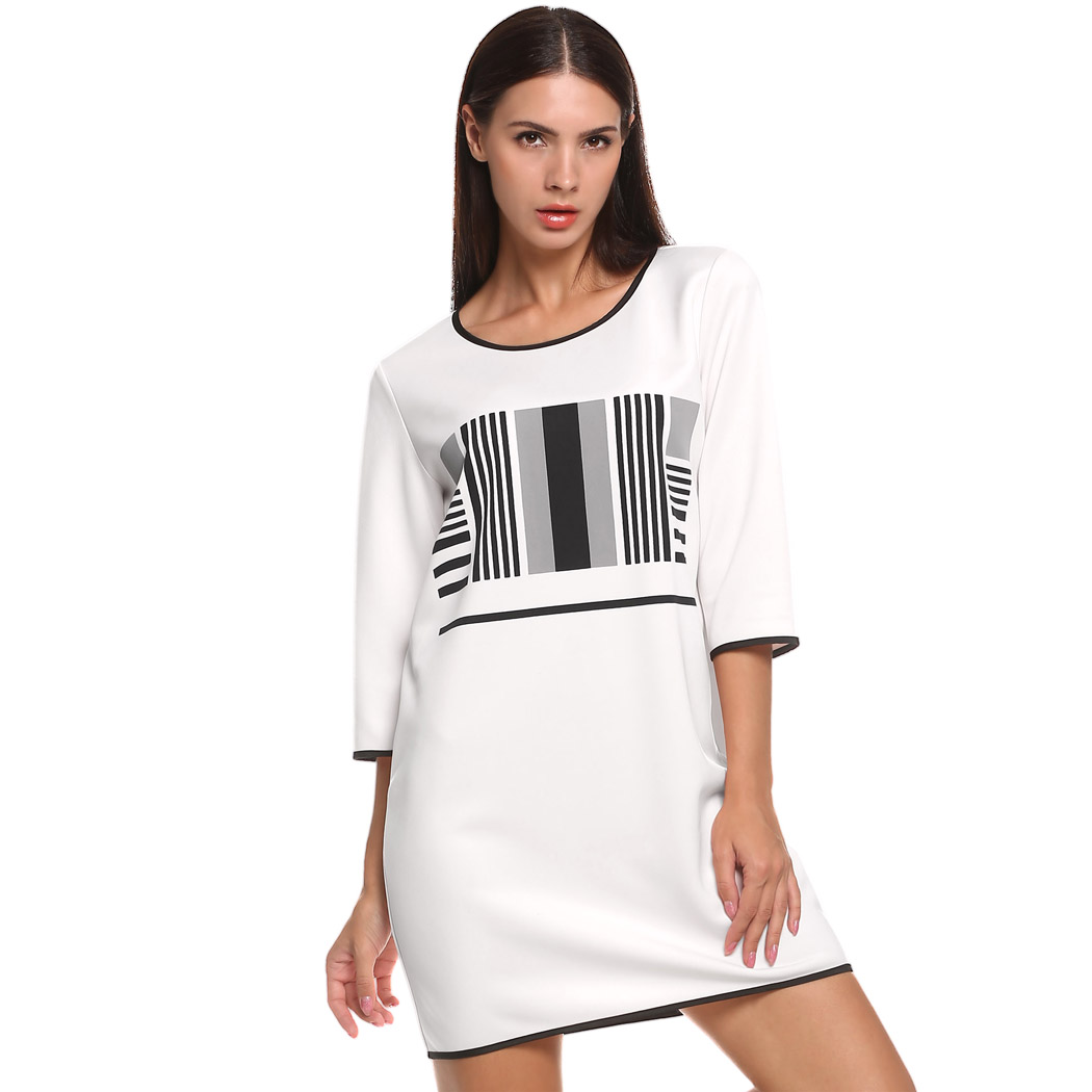 Barcode 3 4 Sleeve Dress SugarSweet me Barcode 3 4 Sleeve Dress SugarSweet me